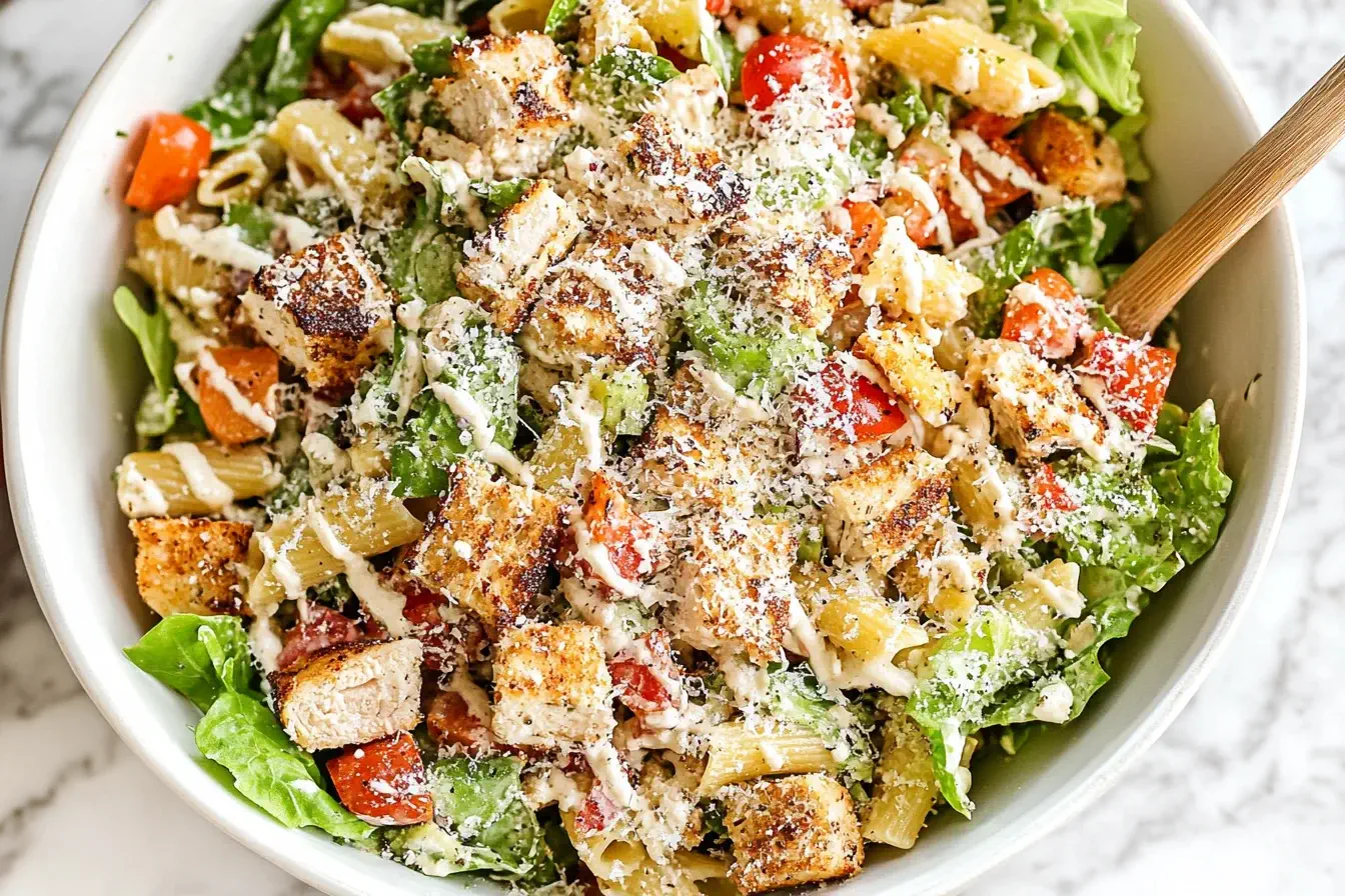 Chicken Caesar Pasta Salad - Chicken magic recipes