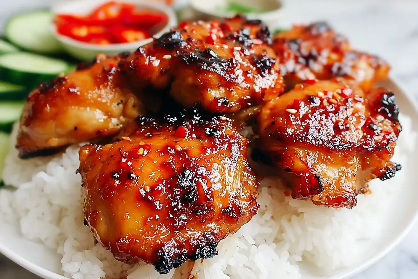 Sticky Sweet Chili Chicken Thighs - Chicken magic recipes