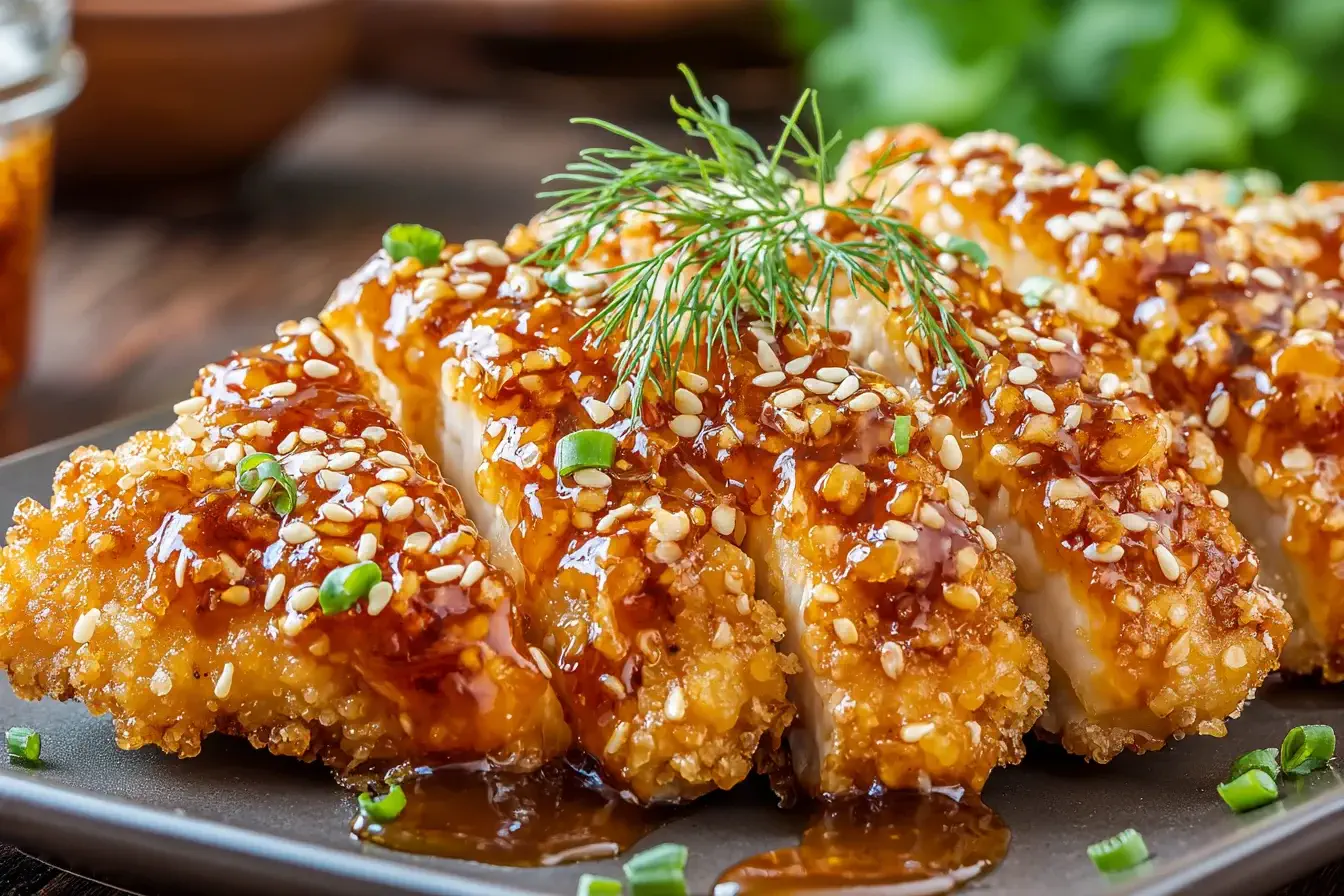 Baked Crunchy Hot Honey Chicken - Chicken magic recipes