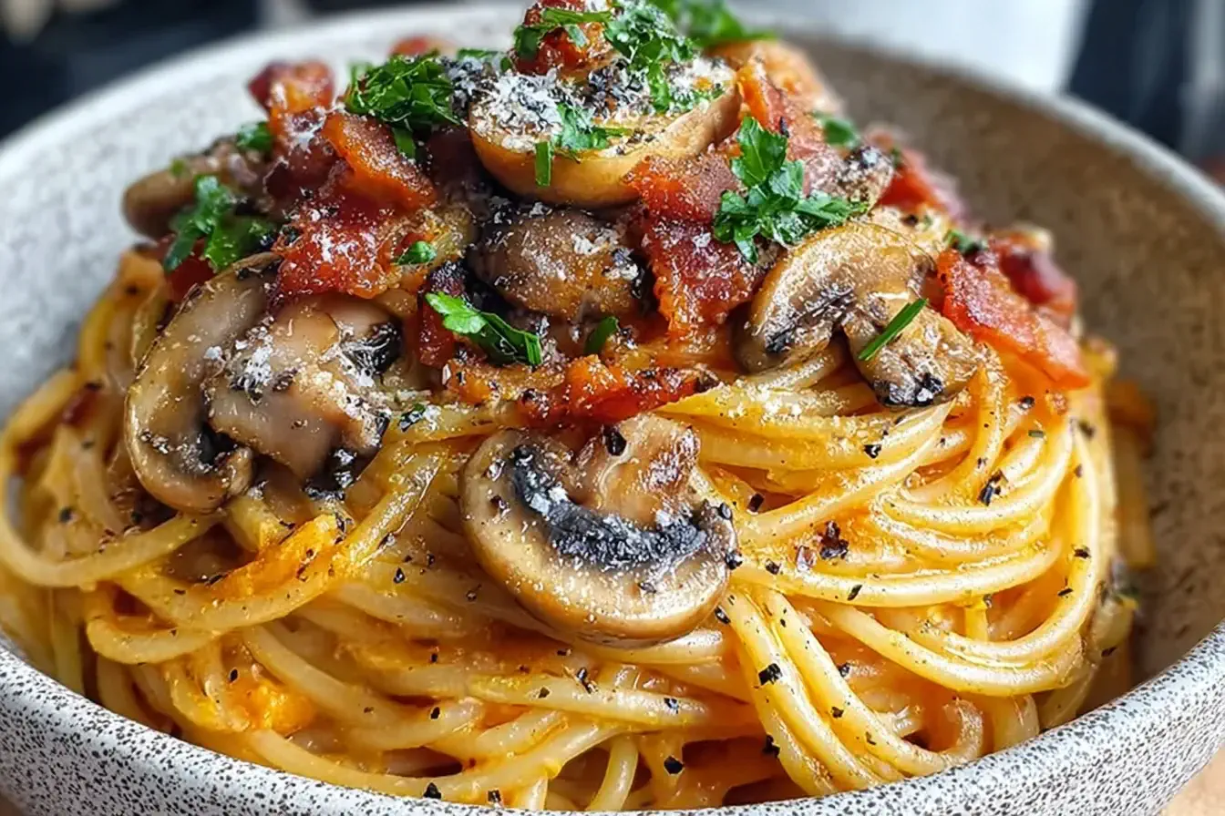Pumpkin and Mushroom Spaghetti: 7 Cozy Fall Bites to Love - Chicken ...
