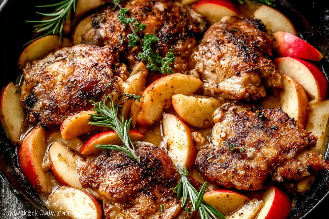 Crockpot Apple Cider Chicken Thighs: 3 Magic Steps - Chicken magic recipes