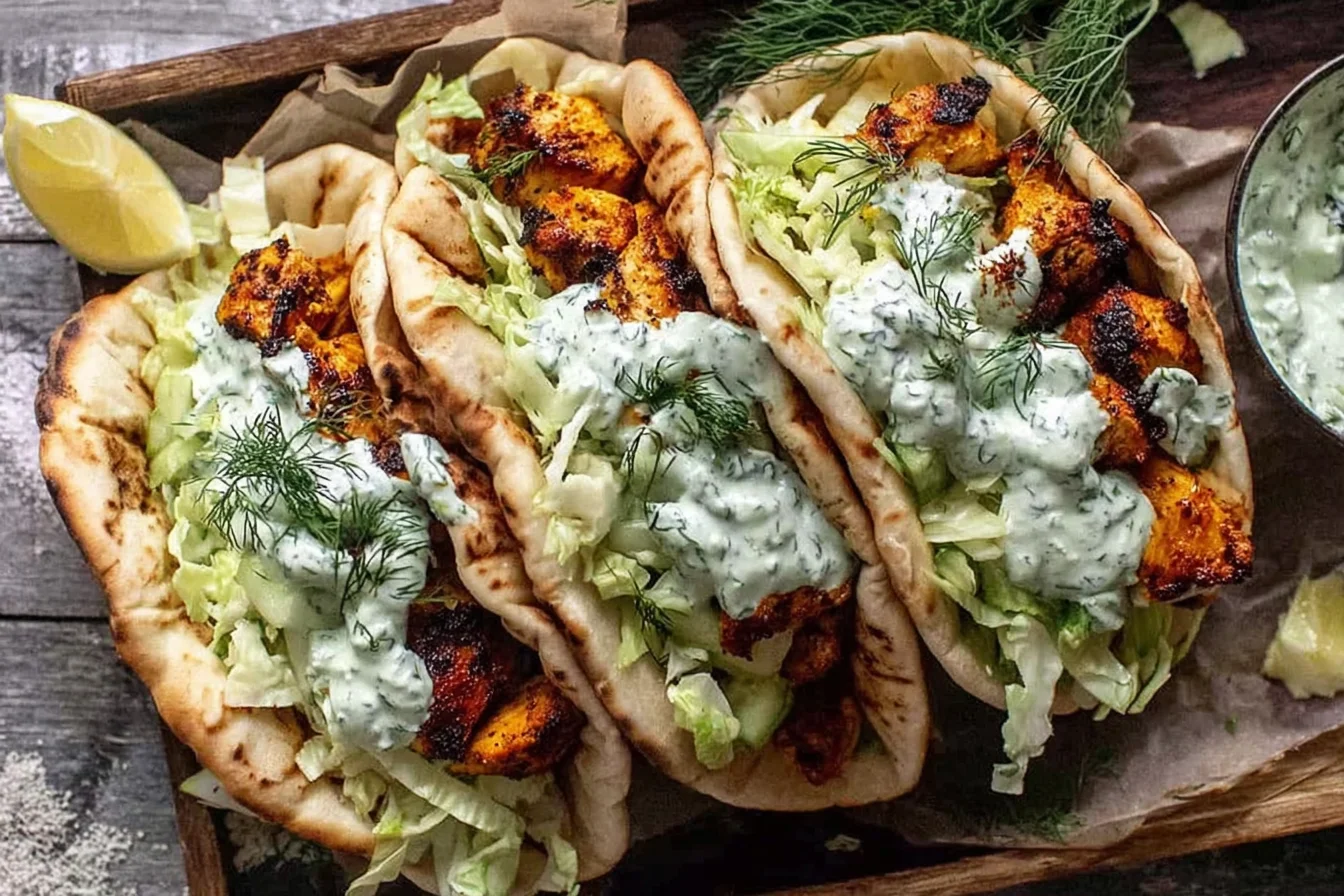 Sheet Pan Chicken Pitas with Herby Ranch: An Easy 3-Step Dinner