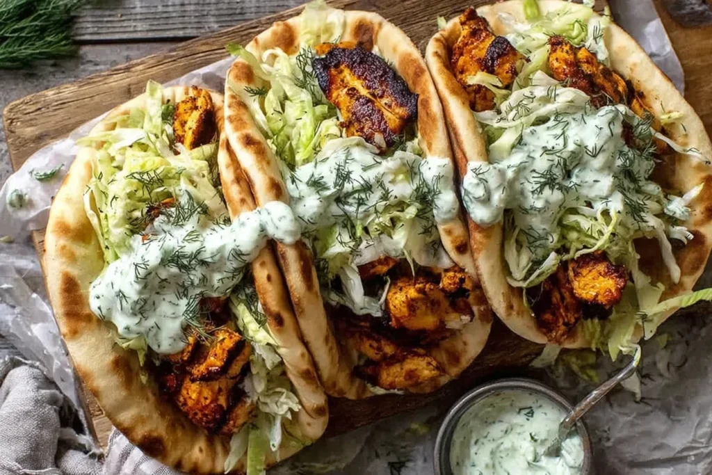 Sheet Pan Chicken Pitas with Herby Ranch: An Easy 3-Step Dinner
