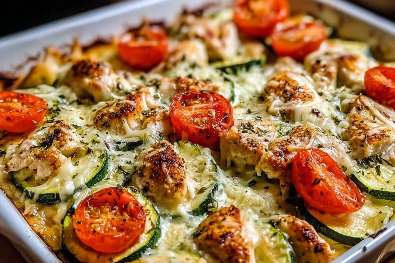 5 Easy Mediterranean Chicken Zucchini Bake Joy