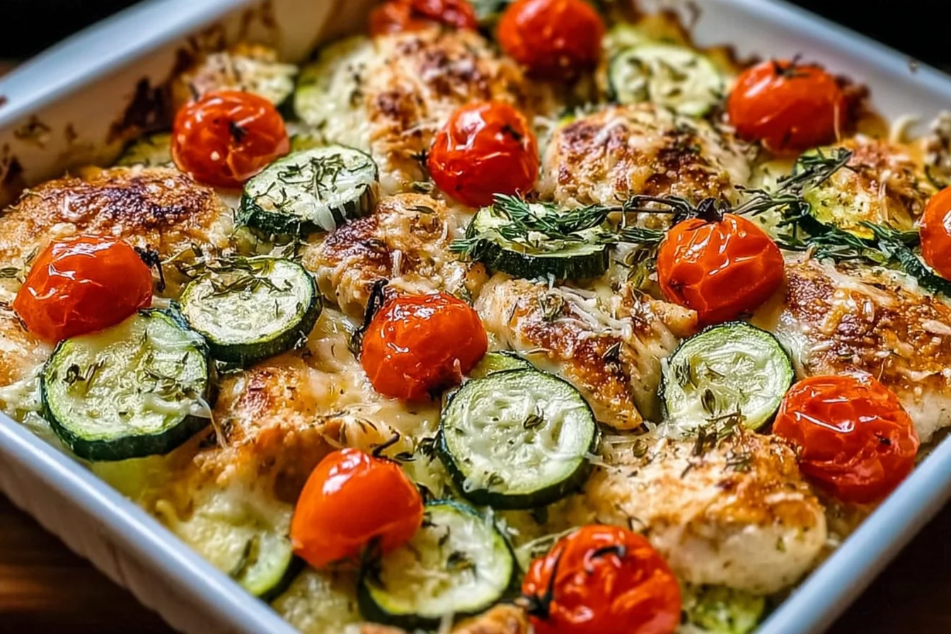5 Easy Mediterranean Chicken Zucchini Bake Joy