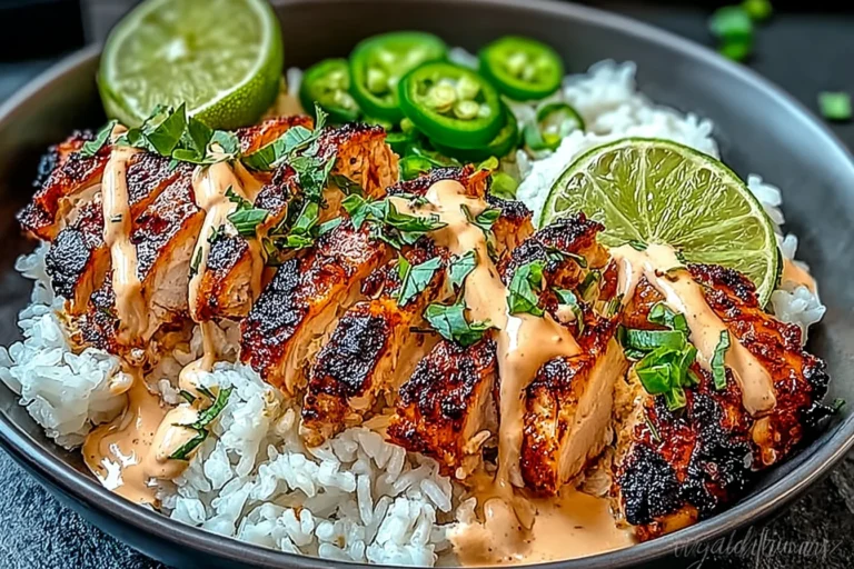 Tropical Coconut Lime Chicken Bowl: Blissful 30-Minute Wow