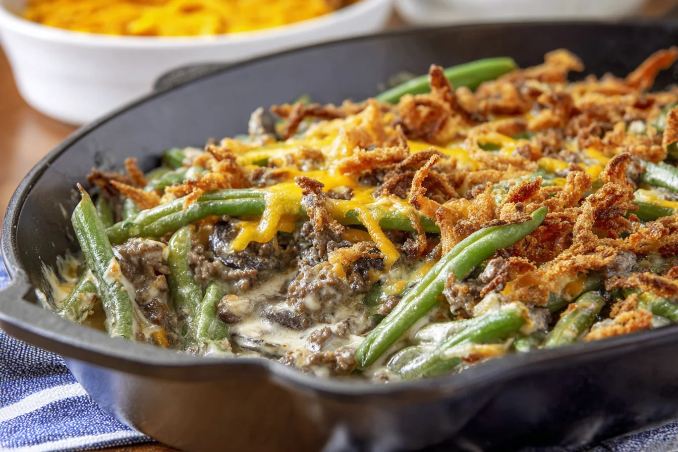 6 Delicious Ground Beef Casserole with Green Beans