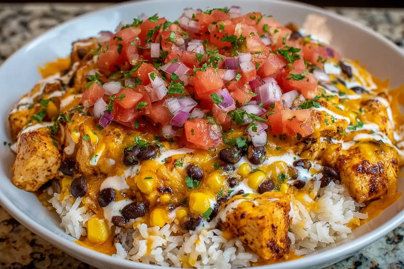 One Pot Cheesy Southwest Chicken and Rice: Irresistible 30-Minute Win