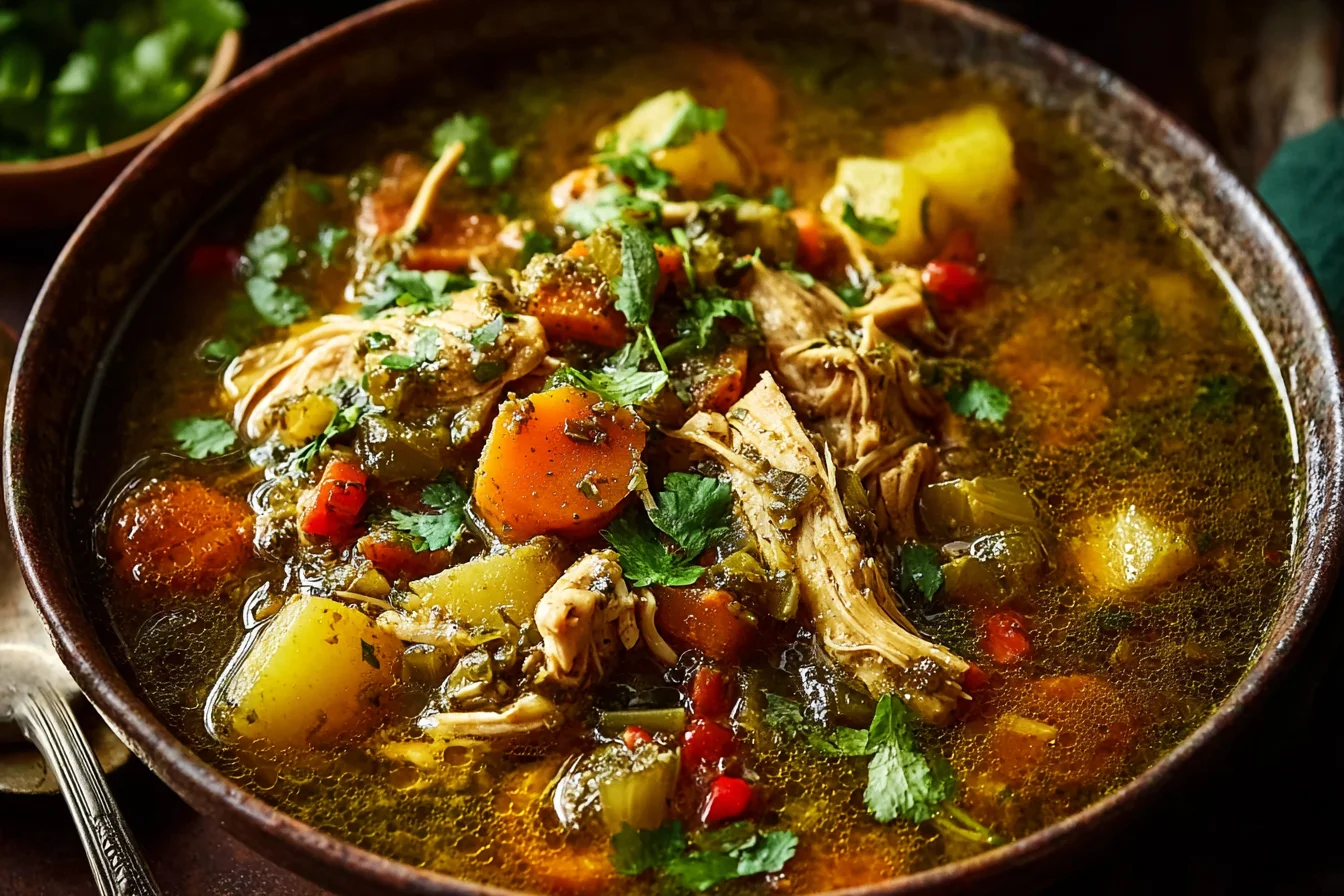 Green Chile Chicken Stew: Cozy, Powerful 30-Minute Fix