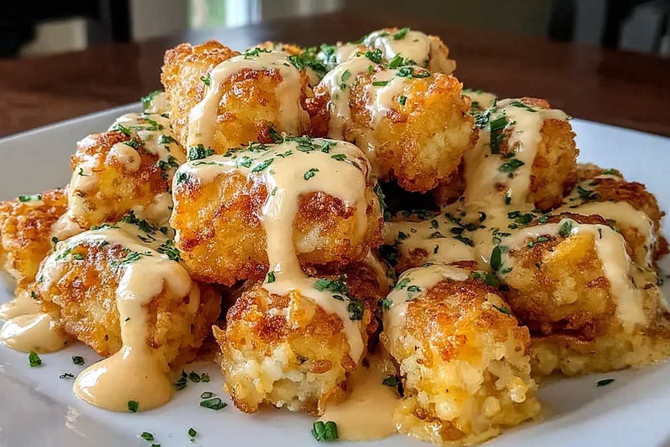 7 Irresistible Cheddar Ranch Chicken Tater Tot Bake