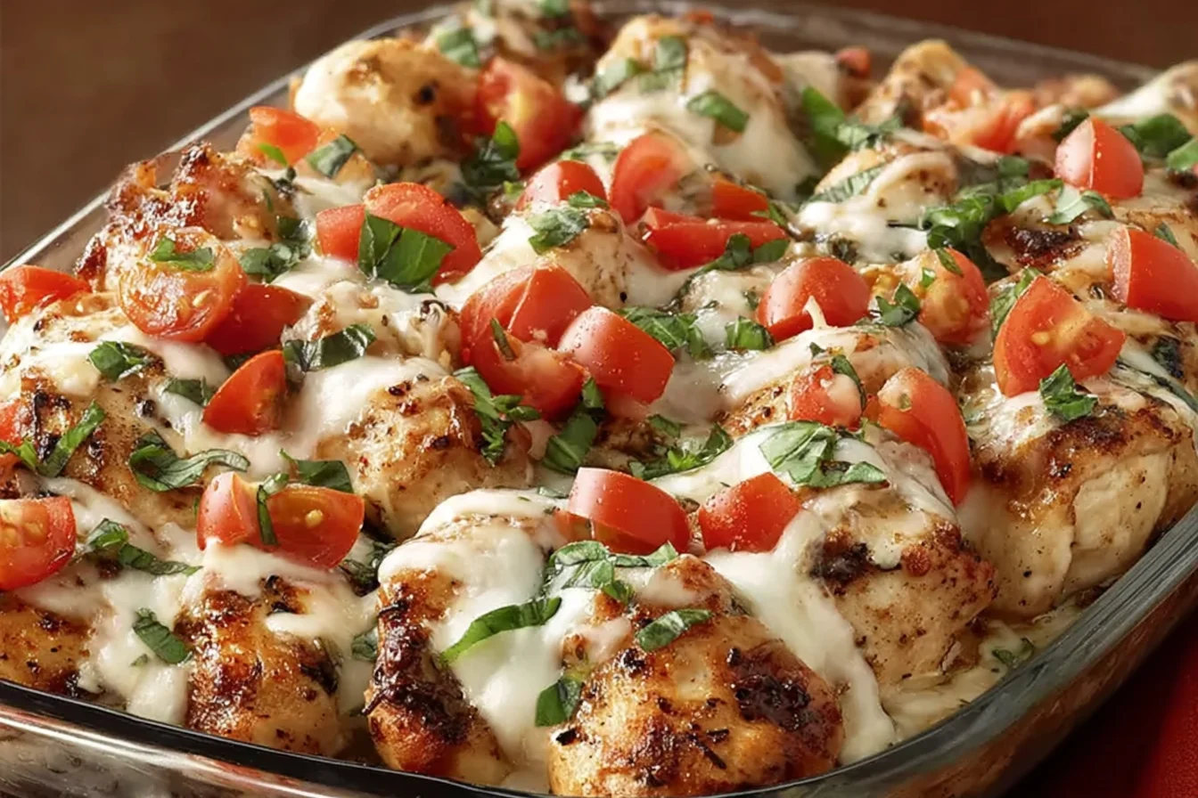 Bruschetta Chicken Bake: Irresistible 7-Step Comfort