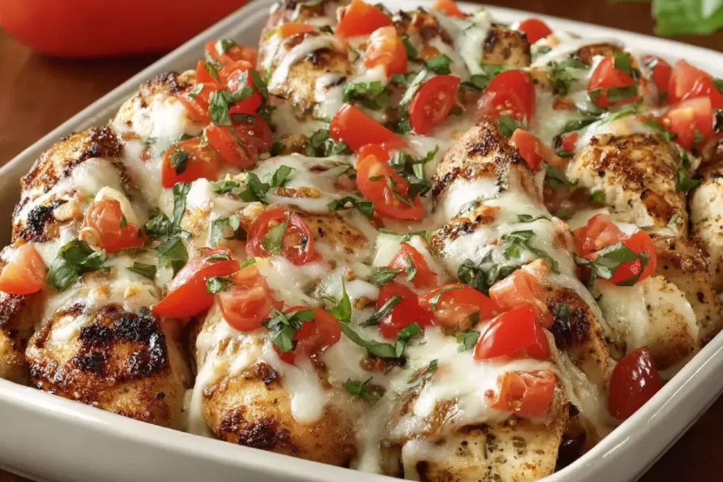 Bruschetta Chicken Bake: Irresistible 7-Step Comfort